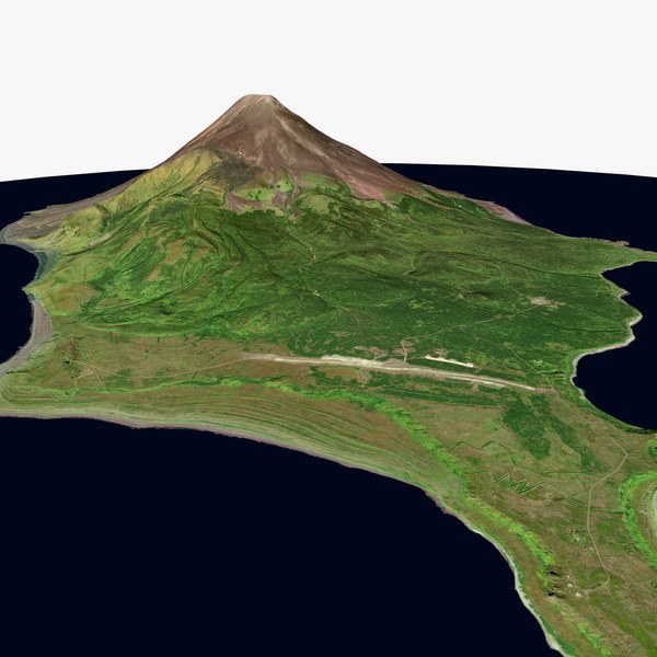 Matua 岛 千岛群岛 中千岛群岛 俄罗斯3D模型 - TurboSquid 2135095