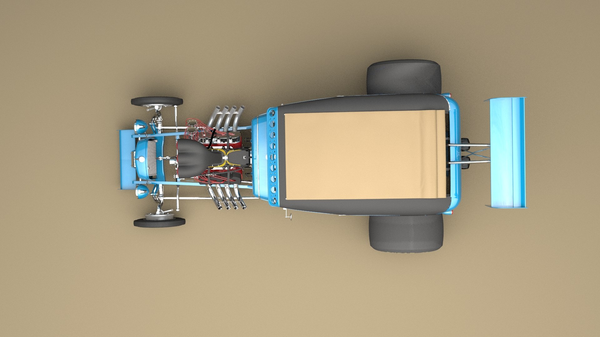 Ford Model A Hot Rod 3D - TurboSquid 1988011