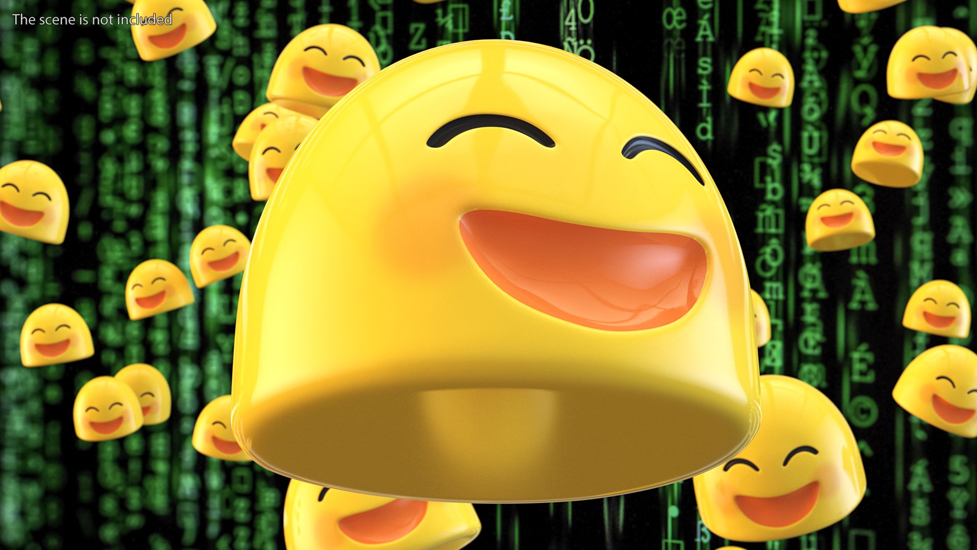 Smiling Face Android Emoji Model - TurboSquid 1823738