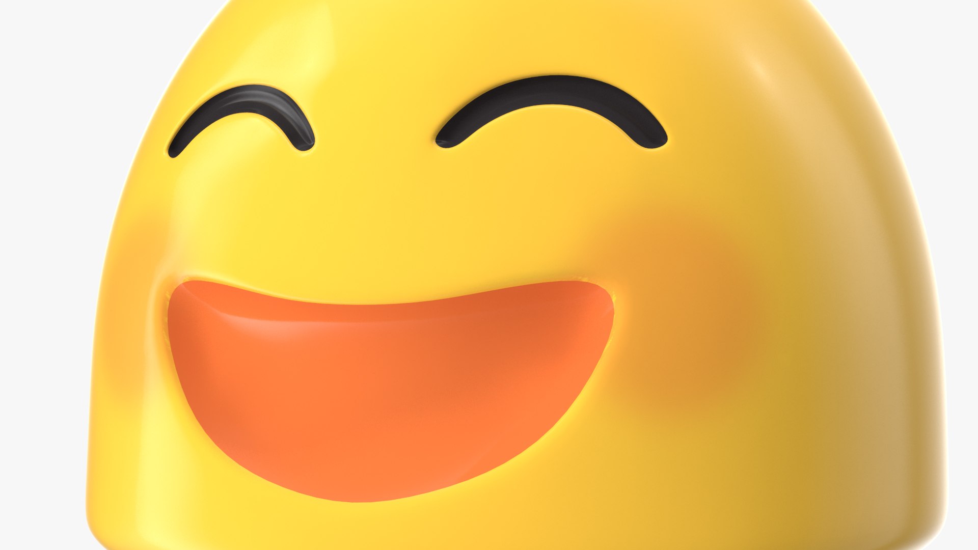 Smiling Face Android Emoji Model - TurboSquid 1823738