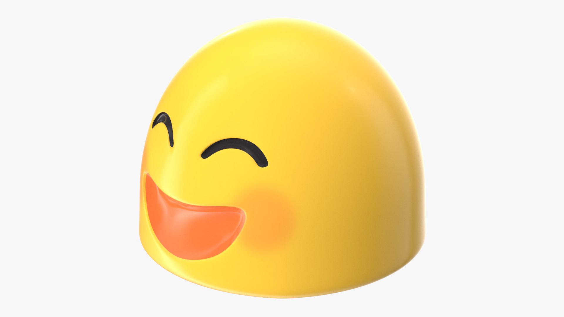 Smiling Face Android Emoji Model - TurboSquid 1823738
