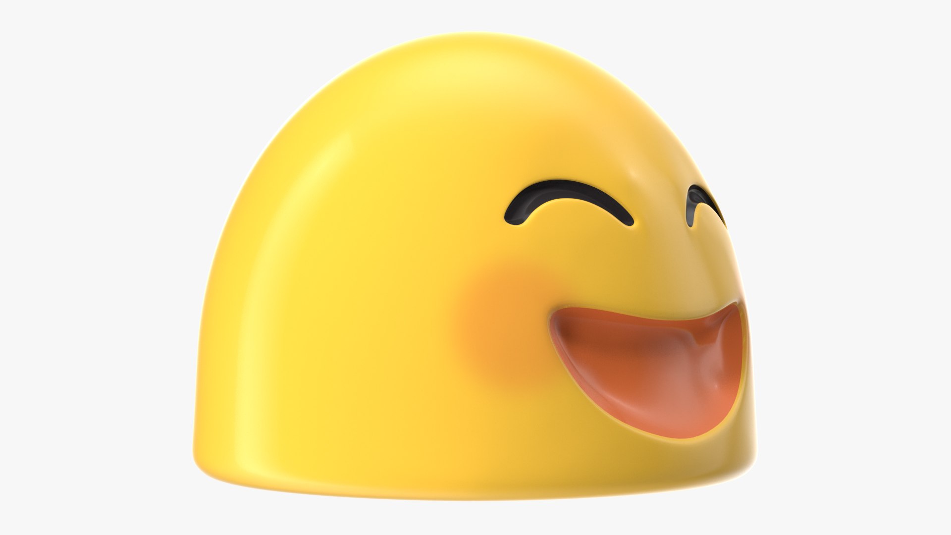 Smiling Face Android Emoji Model - TurboSquid 1823738