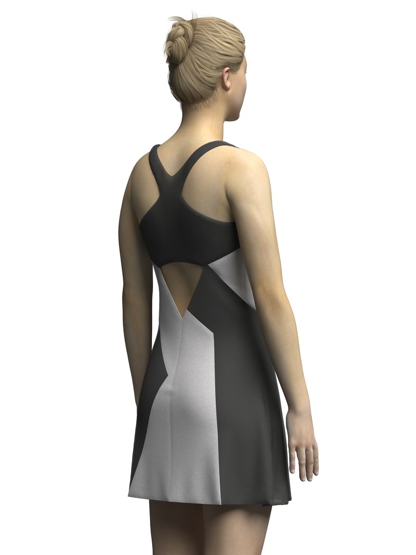 Gym Dress 3D model - TurboSquid 2154041