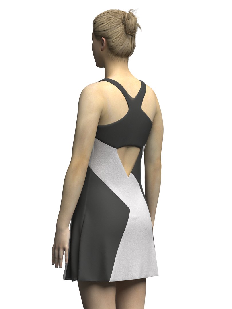 Gym Dress 3D model - TurboSquid 2154041