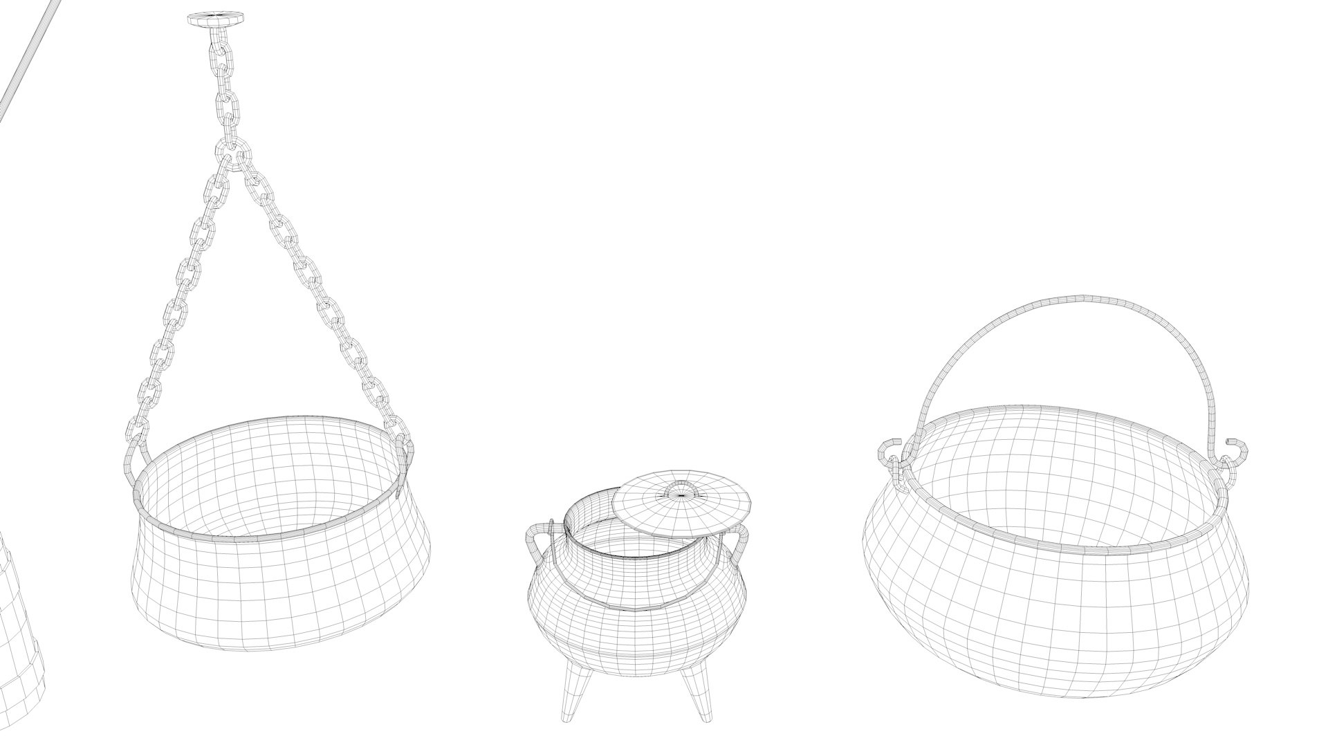 3D Model Medieval Kitchen Props - TurboSquid 2213299