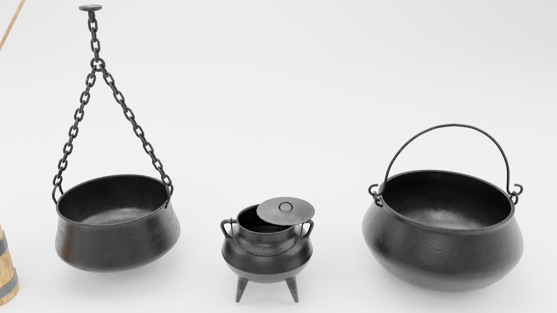 3D Model Medieval Kitchen Props - TurboSquid 2213299