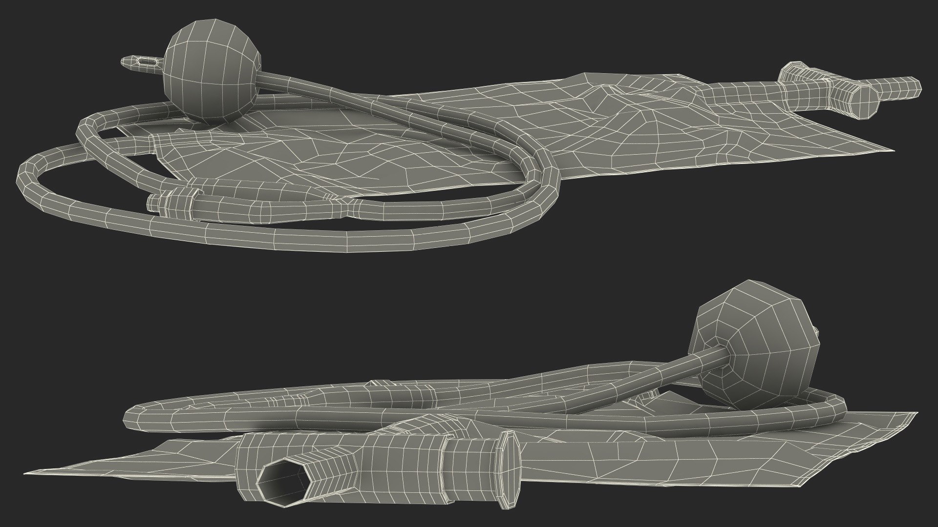 Silicone Coated Idealcare Foley Catheter 3D Model - TurboSquid 2097779