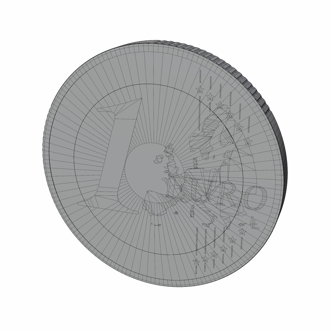 Euro Coins Full Pack 3D Model - TurboSquid 1791102
