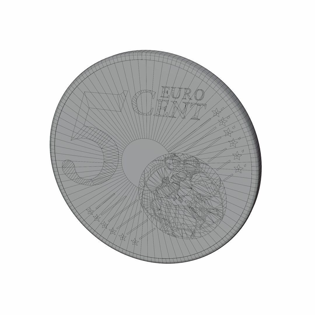 Euro Coins Full Pack 3D Model - TurboSquid 1791102