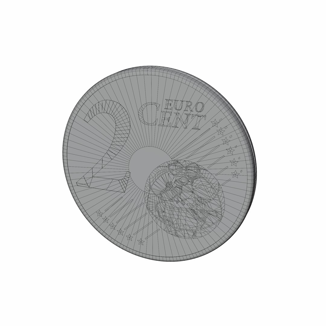 Euro Coins Full Pack 3D Model - TurboSquid 1791102