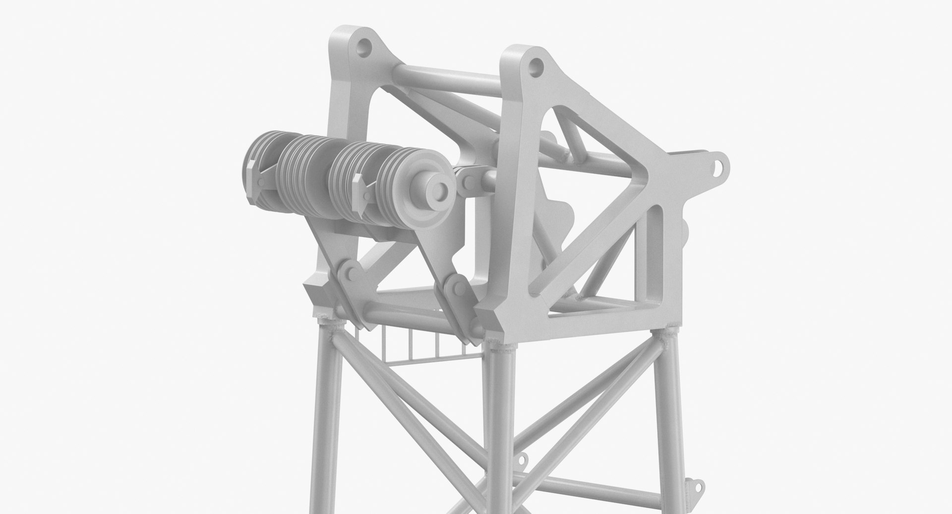 3D Crane S Head Section Model - TurboSquid 1680006