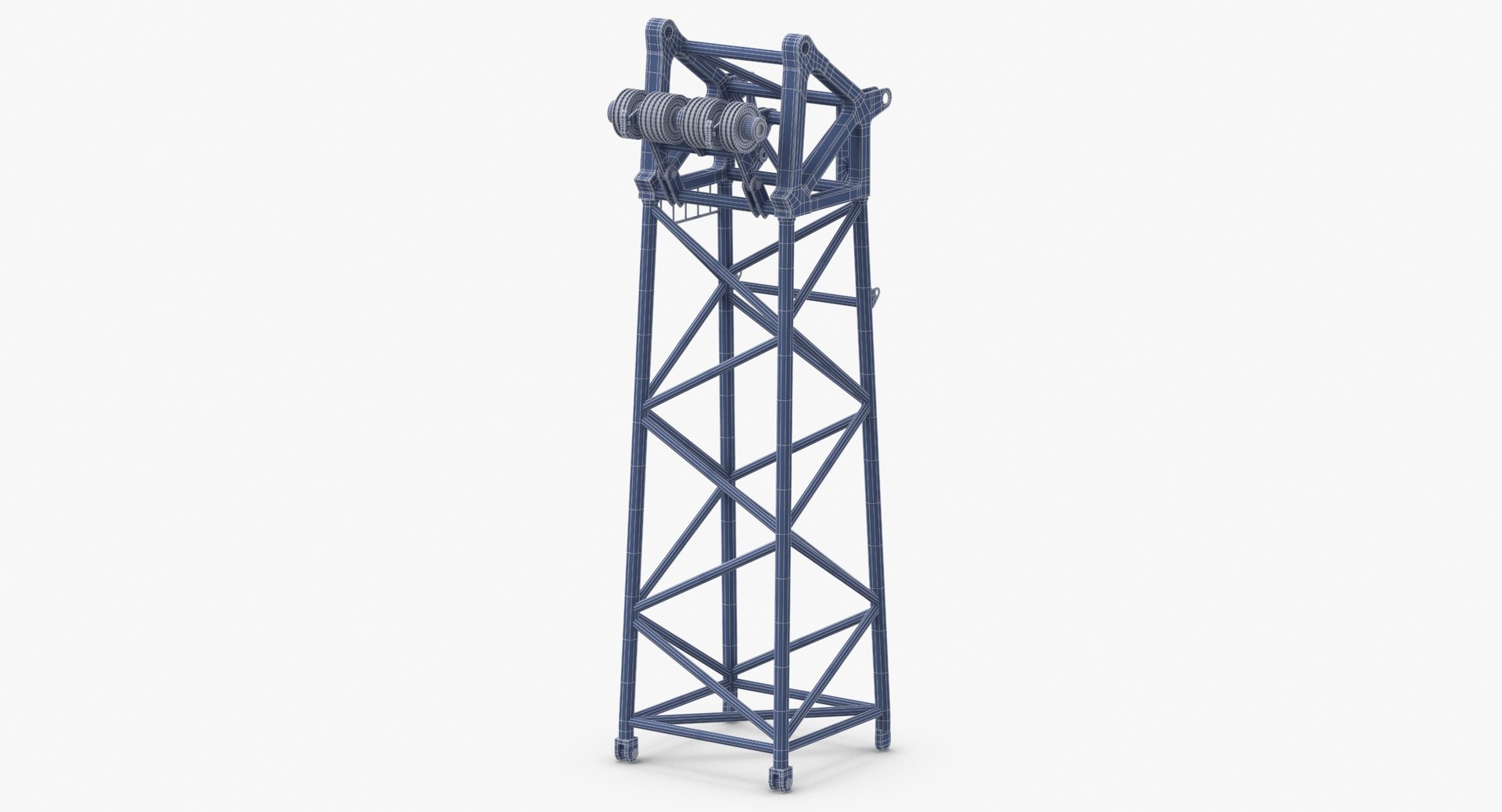 3D Crane S Head Section Model - TurboSquid 1680006