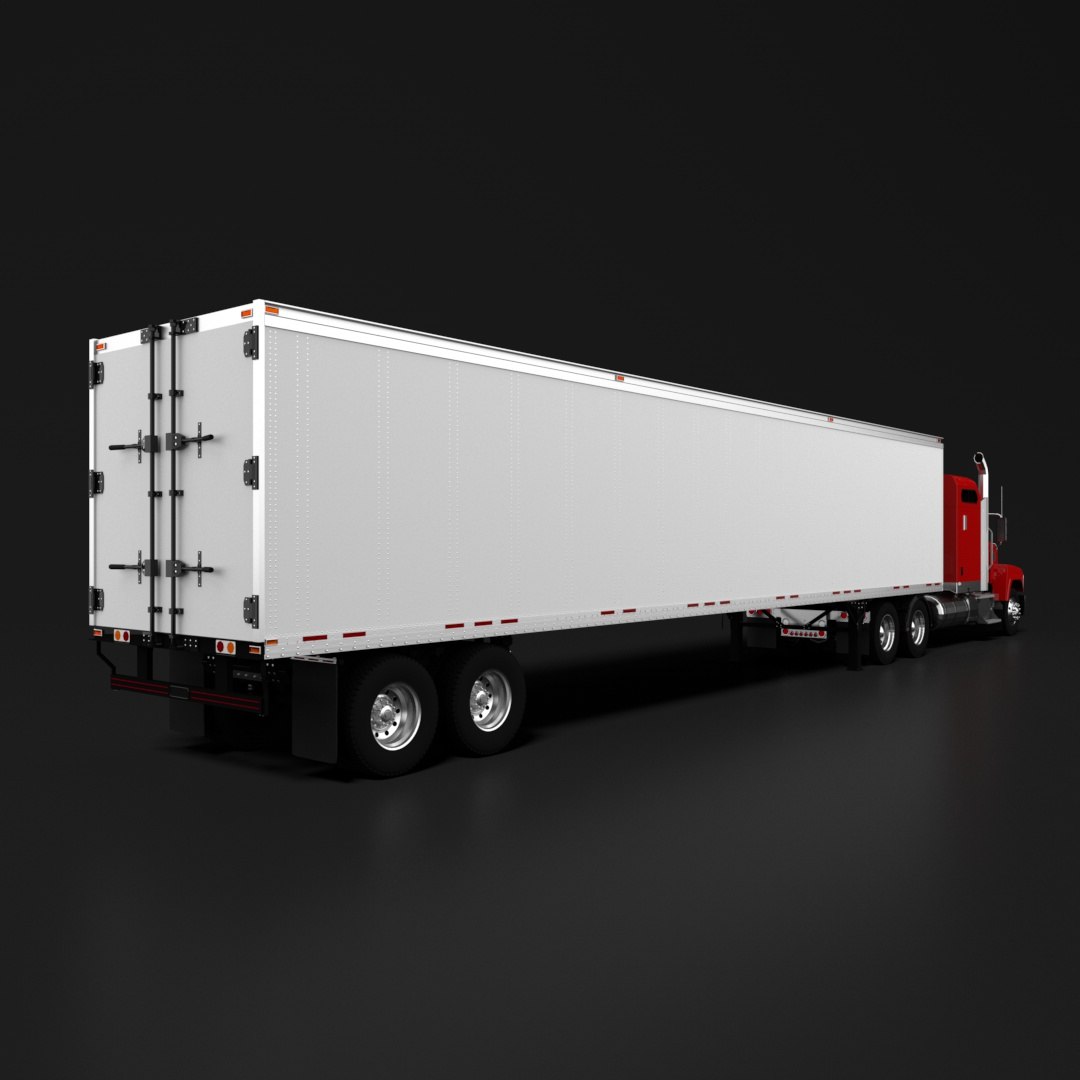 Trailer Truck Mack Model - TurboSquid 2382886