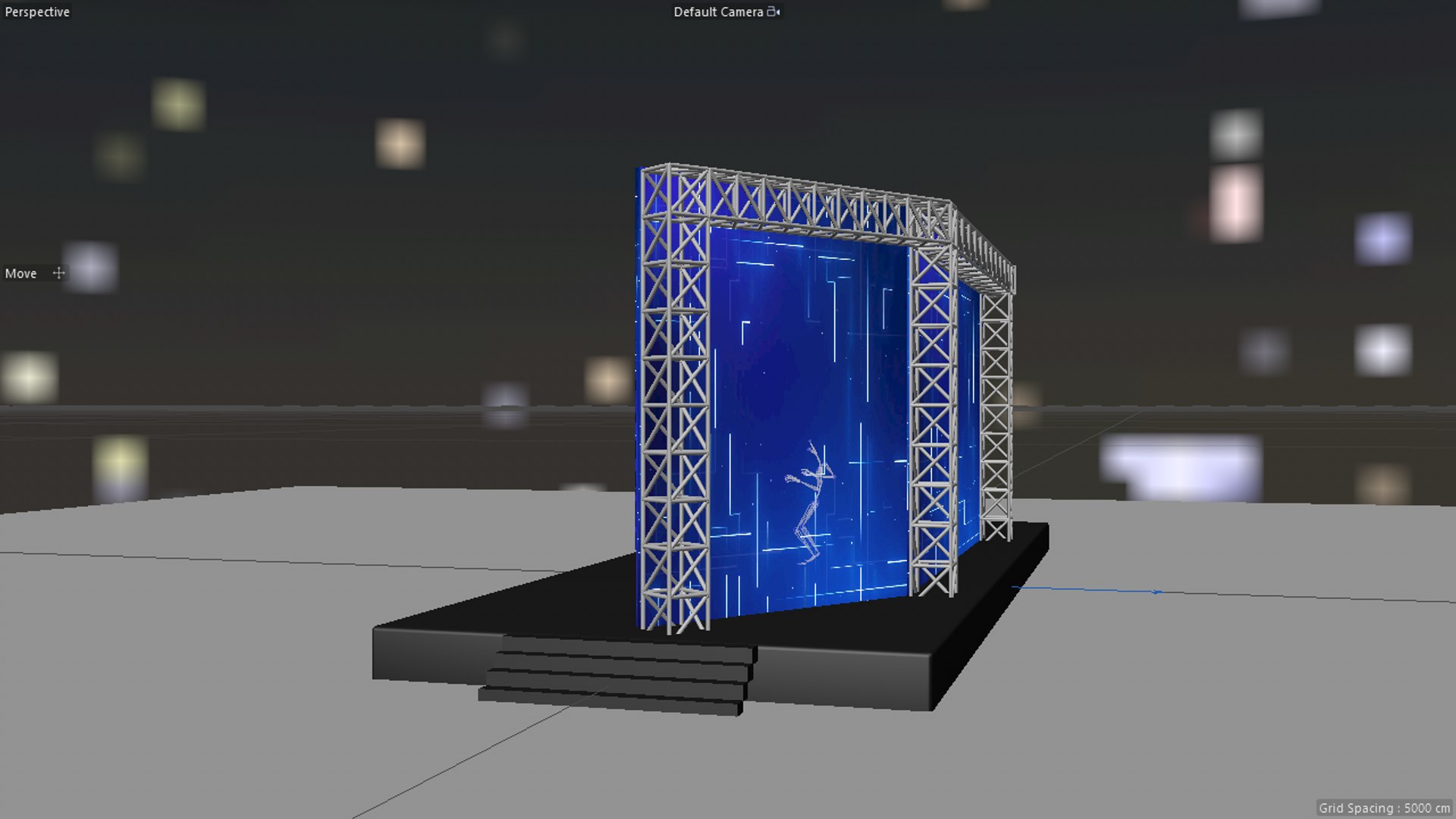 3D Concert Stage Model - TurboSquid 1996758
