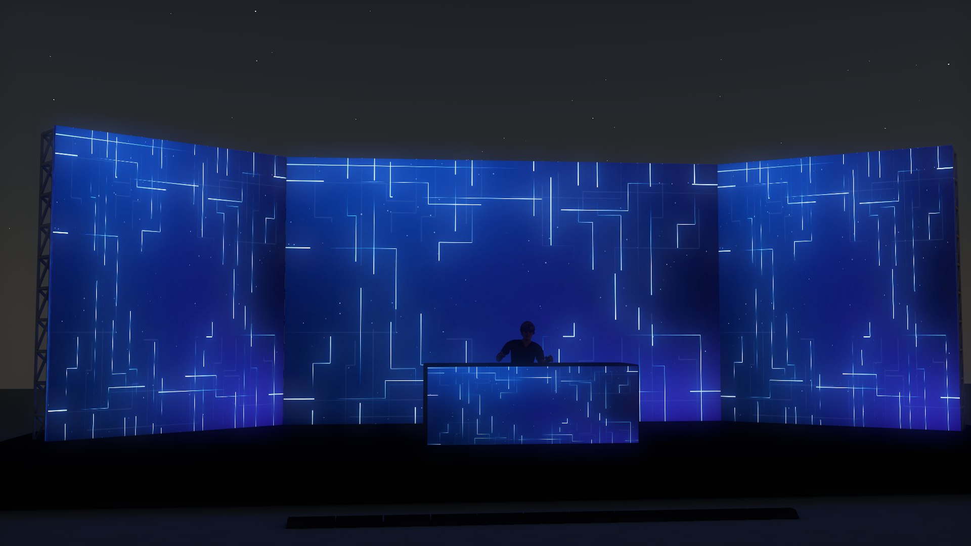 3D Concert Stage Model - TurboSquid 1996758