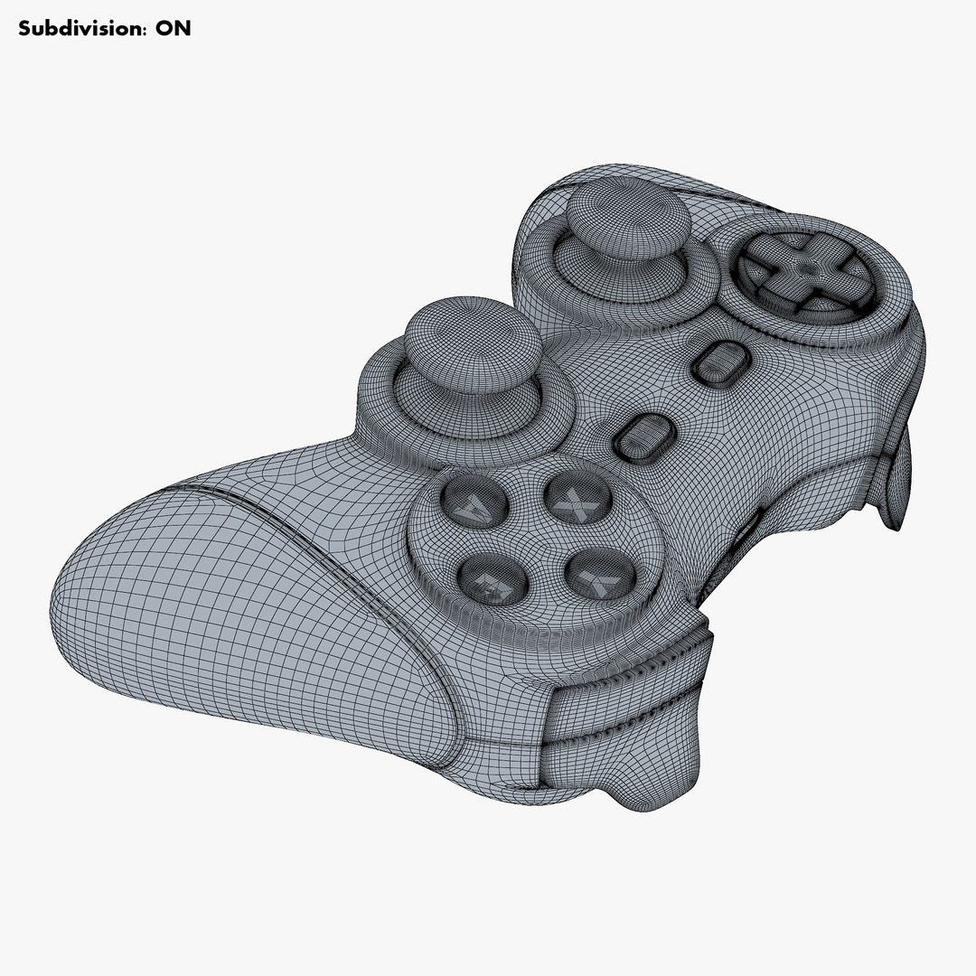 Generic Video Game Controller M 3 3D model - TurboSquid 1983460