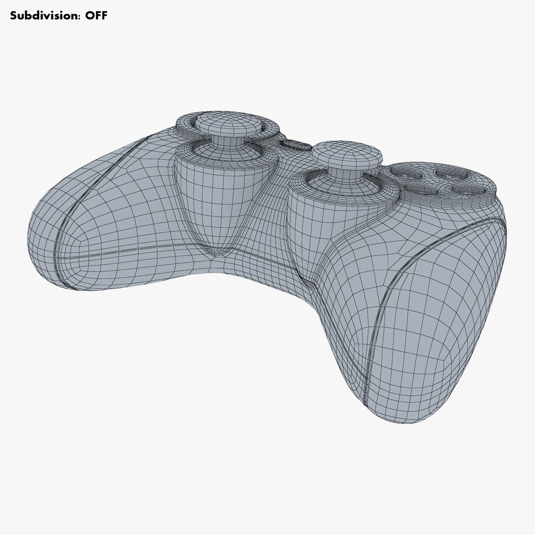 Generic Video Game Controller M 3 3D model - TurboSquid 1983460