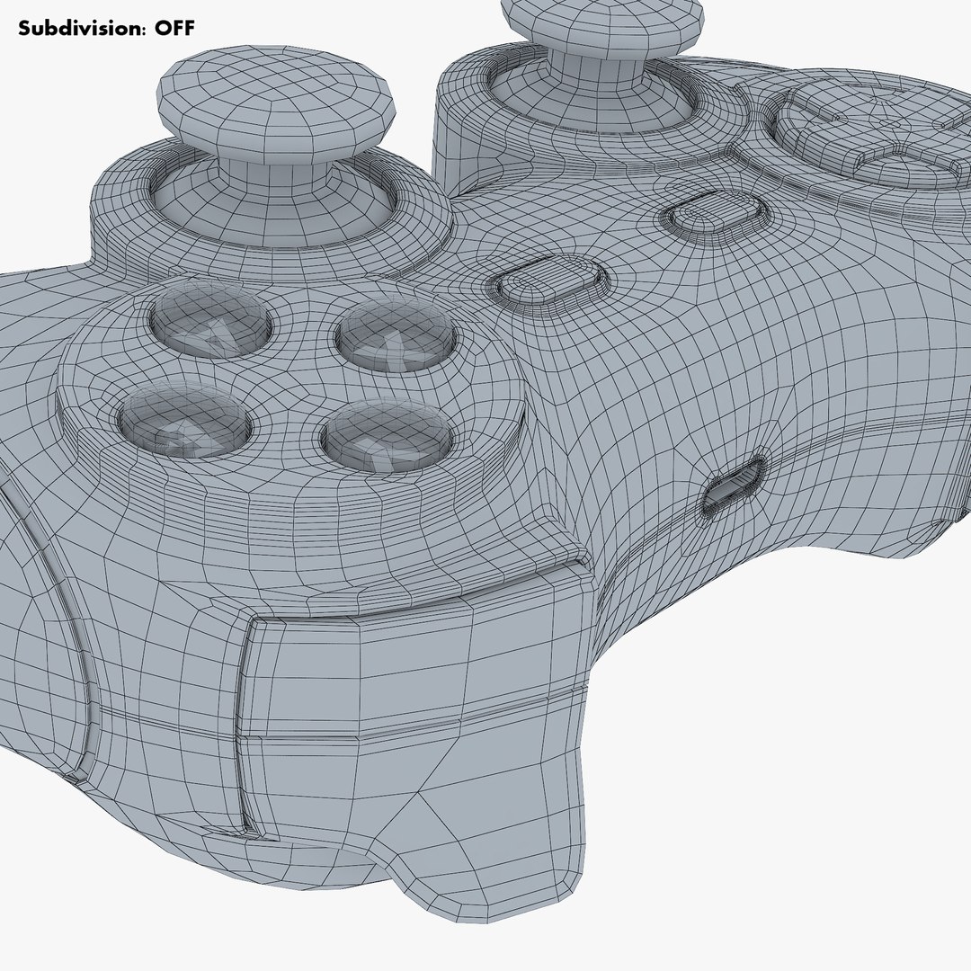 Generic Video Game Controller M 3 3D model - TurboSquid 1983460