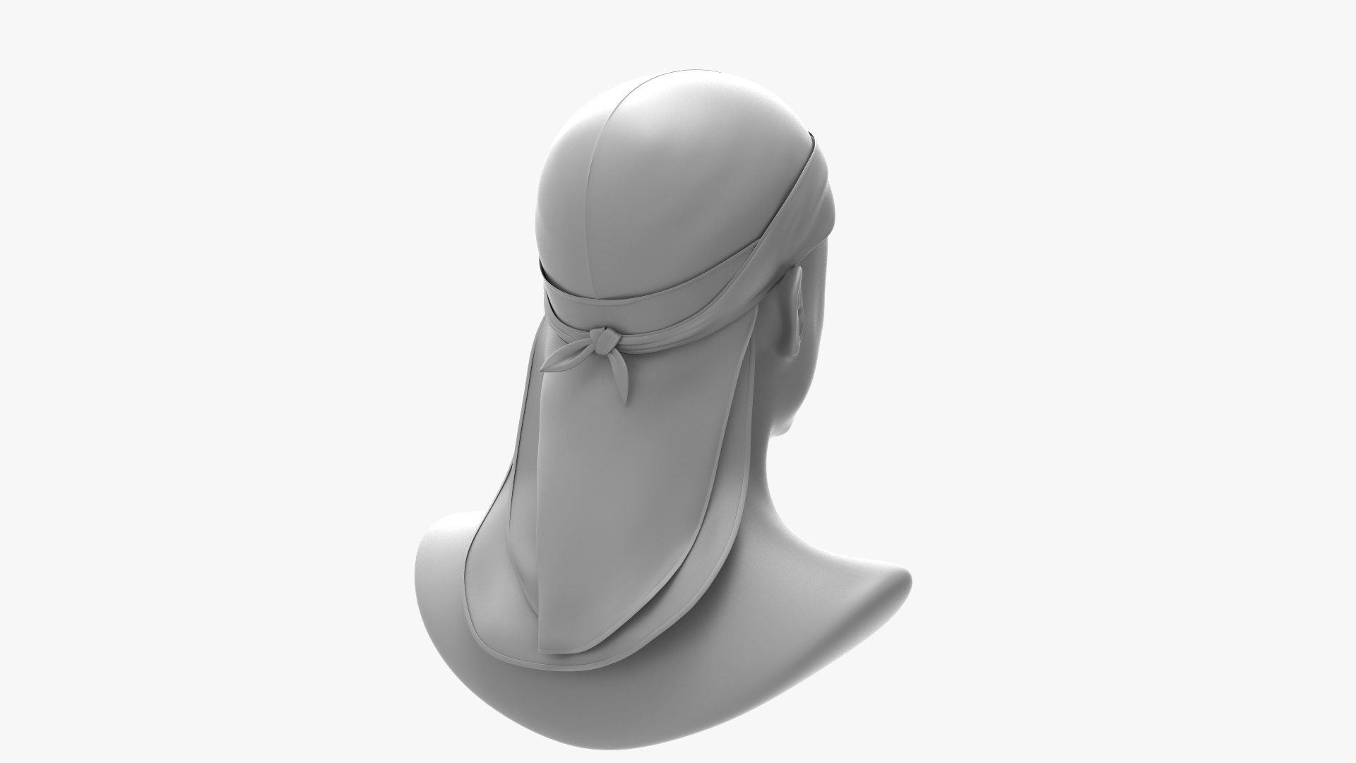3D Durag Scarf Model - TurboSquid 1457591