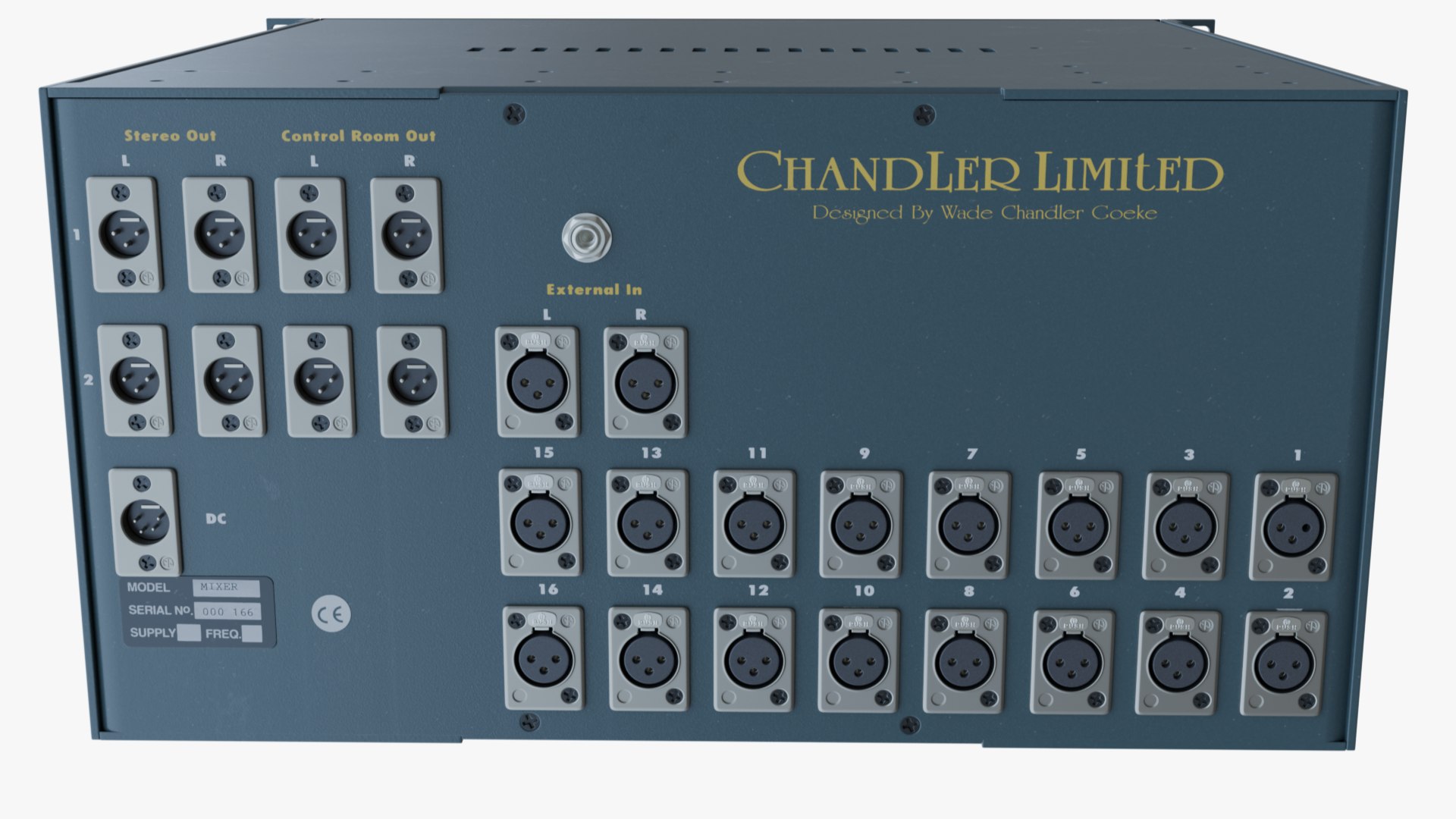 3D Chandler Limited TG Mini Rack Mixer - TurboSquid 2299062
