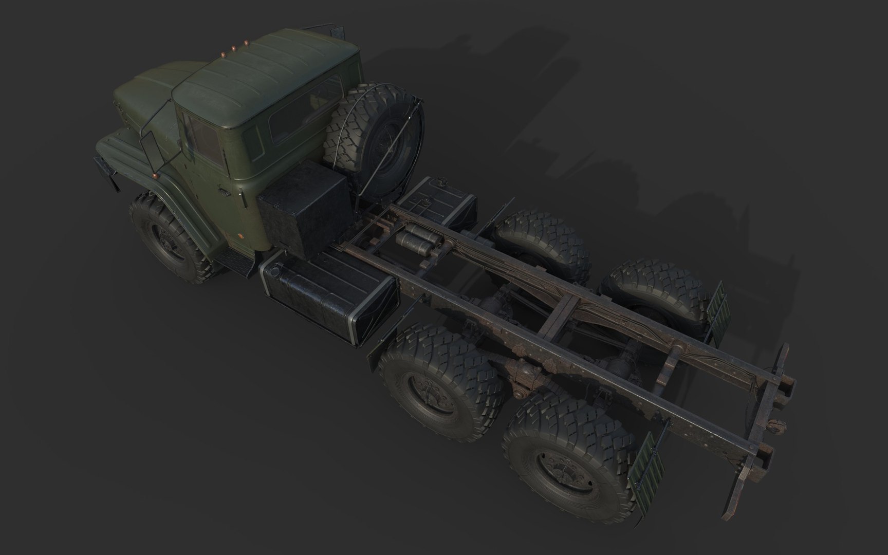 URAL 44202 3D Model - TurboSquid 2299736