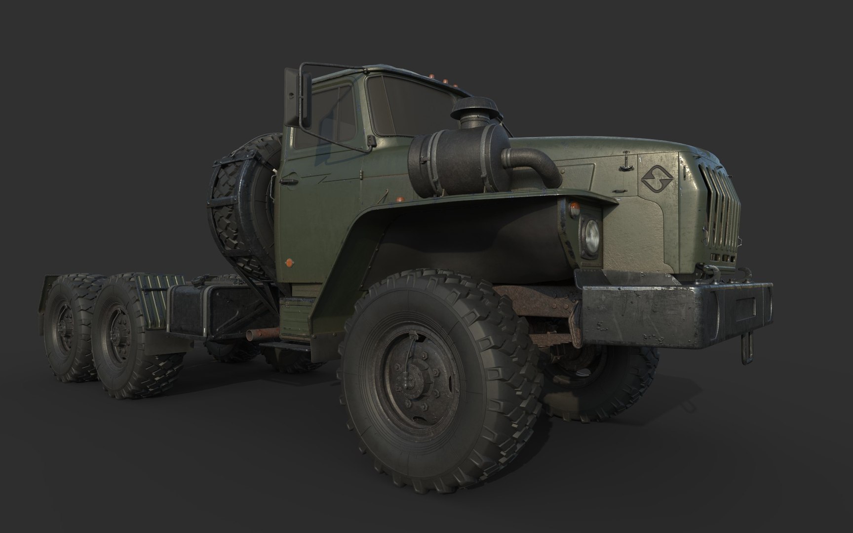 URAL 44202 3D Model - TurboSquid 2299736