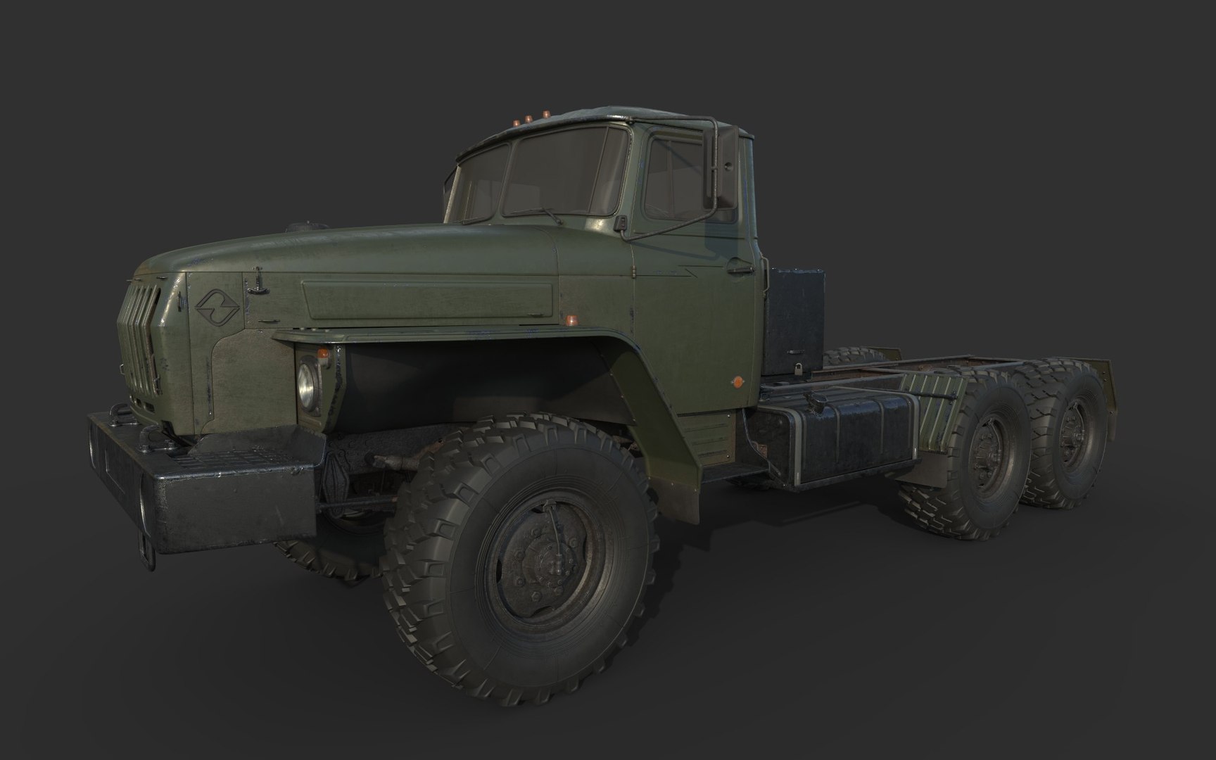 URAL 44202 3D Model - TurboSquid 2299736