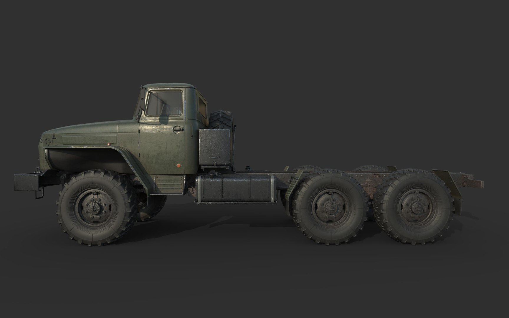 URAL 44202 3D Model - TurboSquid 2299736