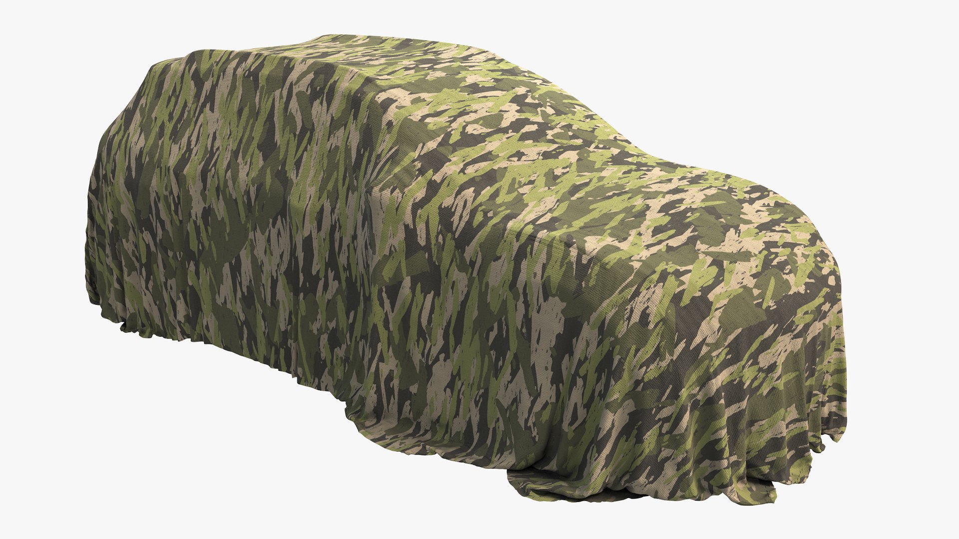 Car Cover SUV 03 Camo PBR model - TurboSquid 2044560