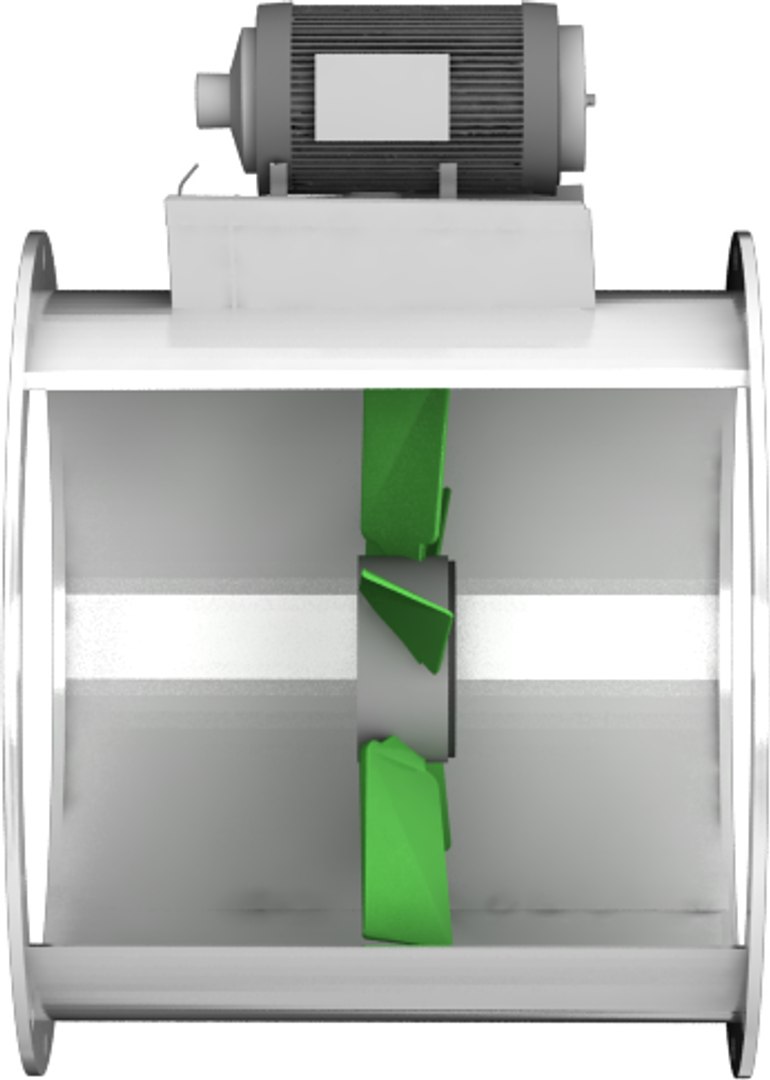 3D axial fan - TurboSquid 1275331