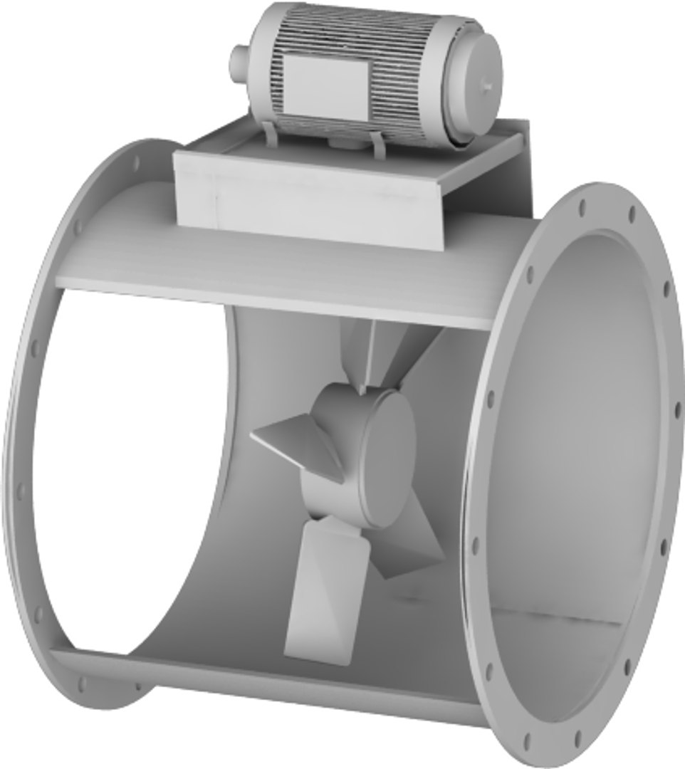 3D axial fan - TurboSquid 1275331