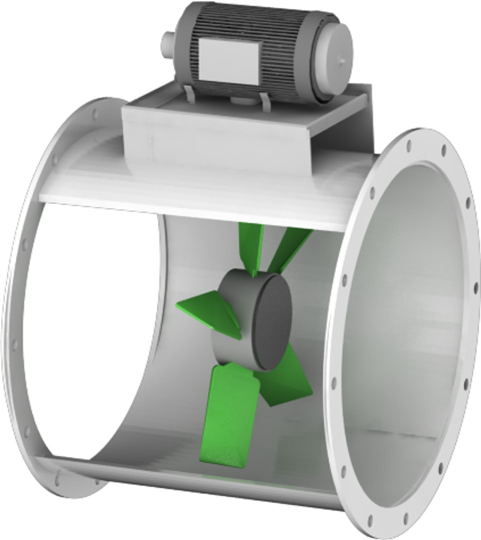 3D axial fan - TurboSquid 1275331