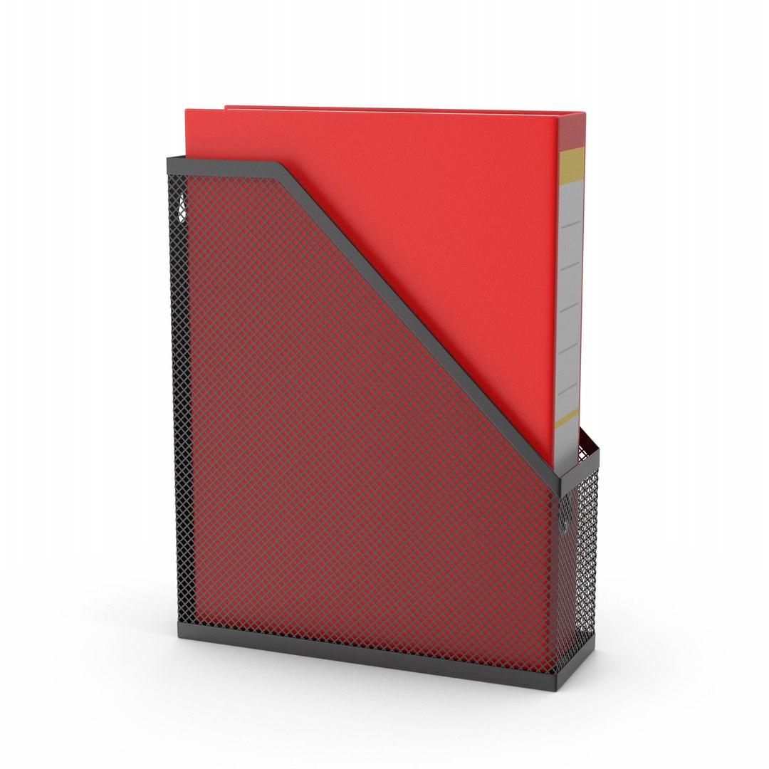 3D Model File Holder And Document Storage Binder - TurboSquid 2179823