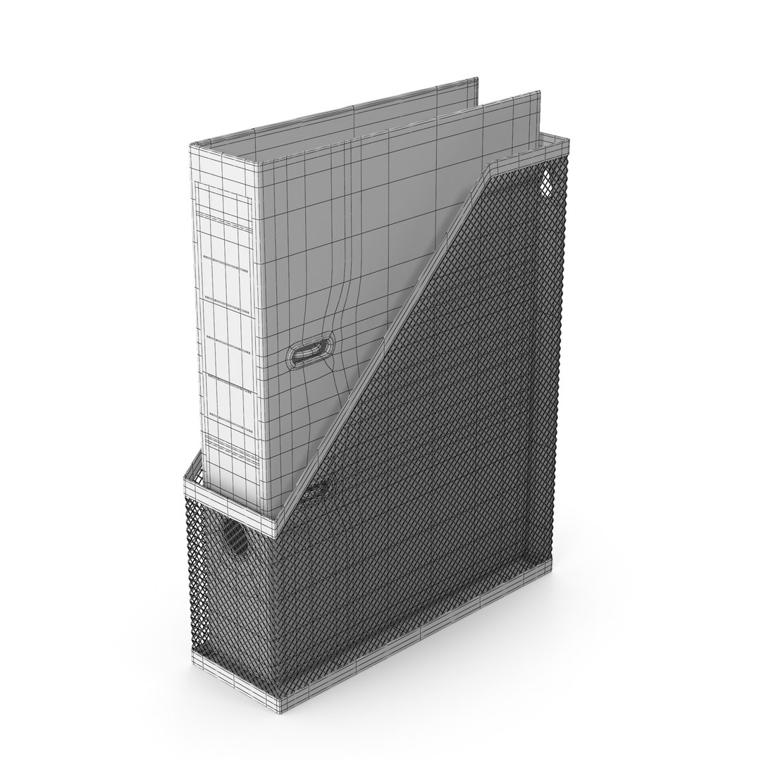 3D Model File Holder And Document Storage Binder - TurboSquid 2179823