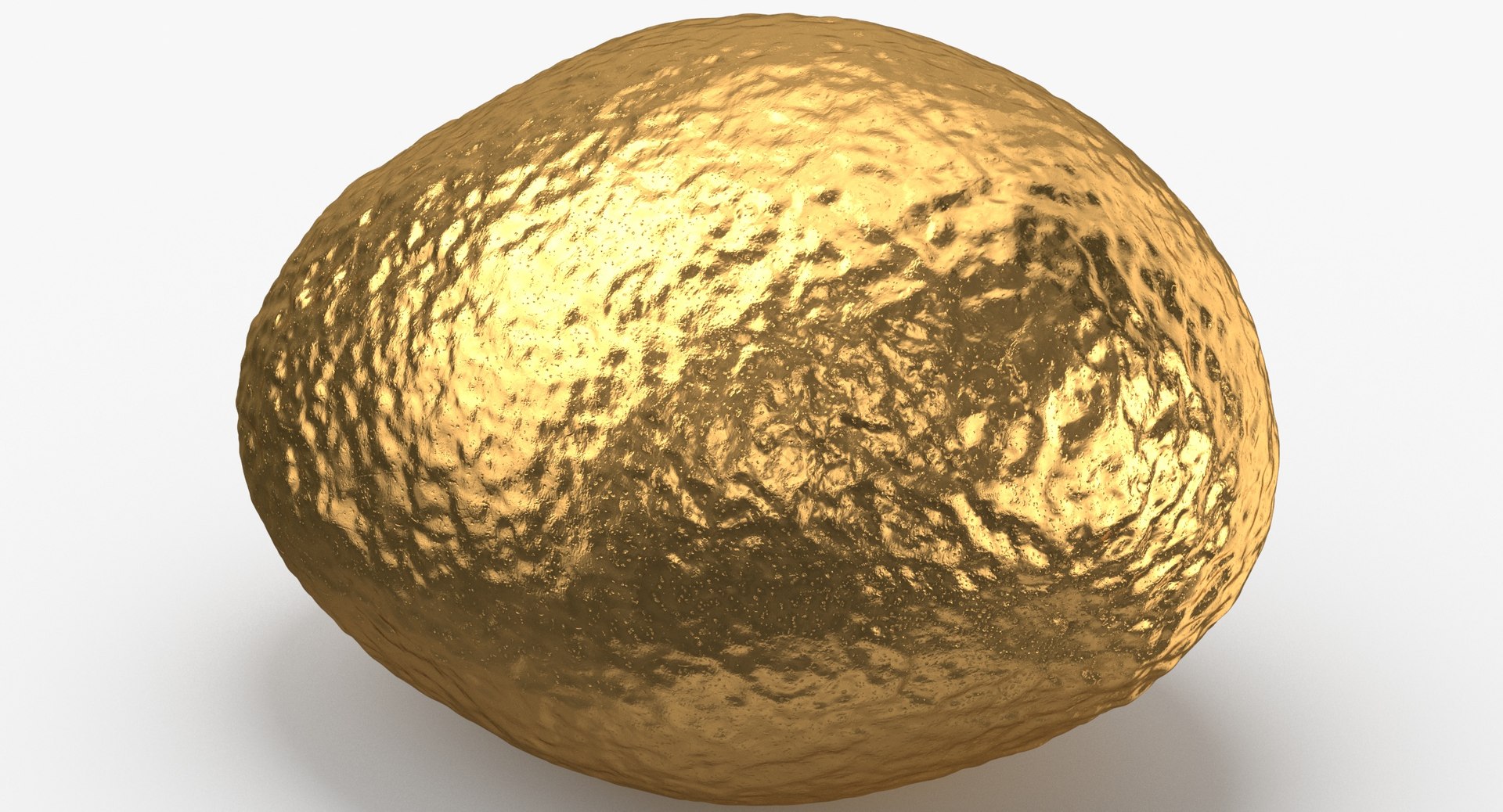 3D model Hass Avocados Silver and Gold Collection 01 - 4 models ...