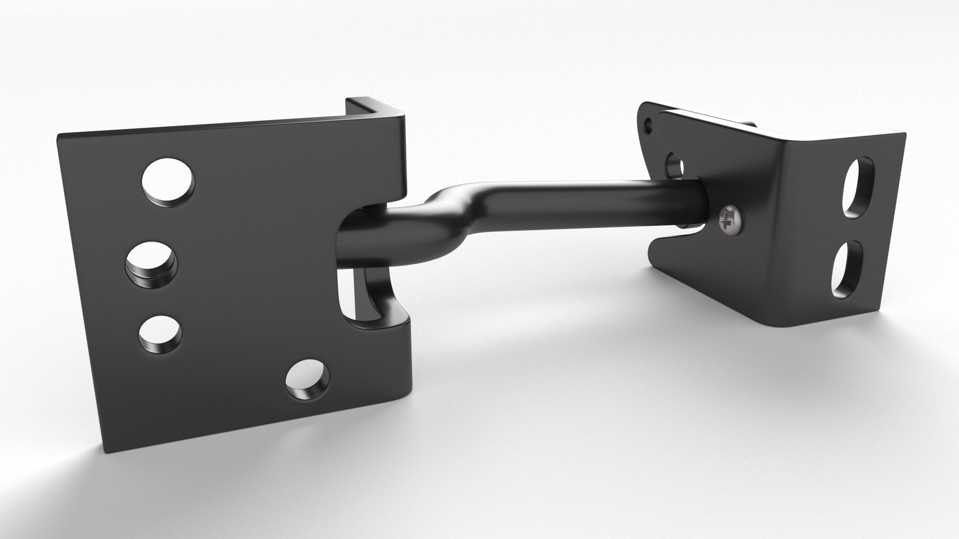 3D Heavy Duty Gate Latch Model - TurboSquid 1965560