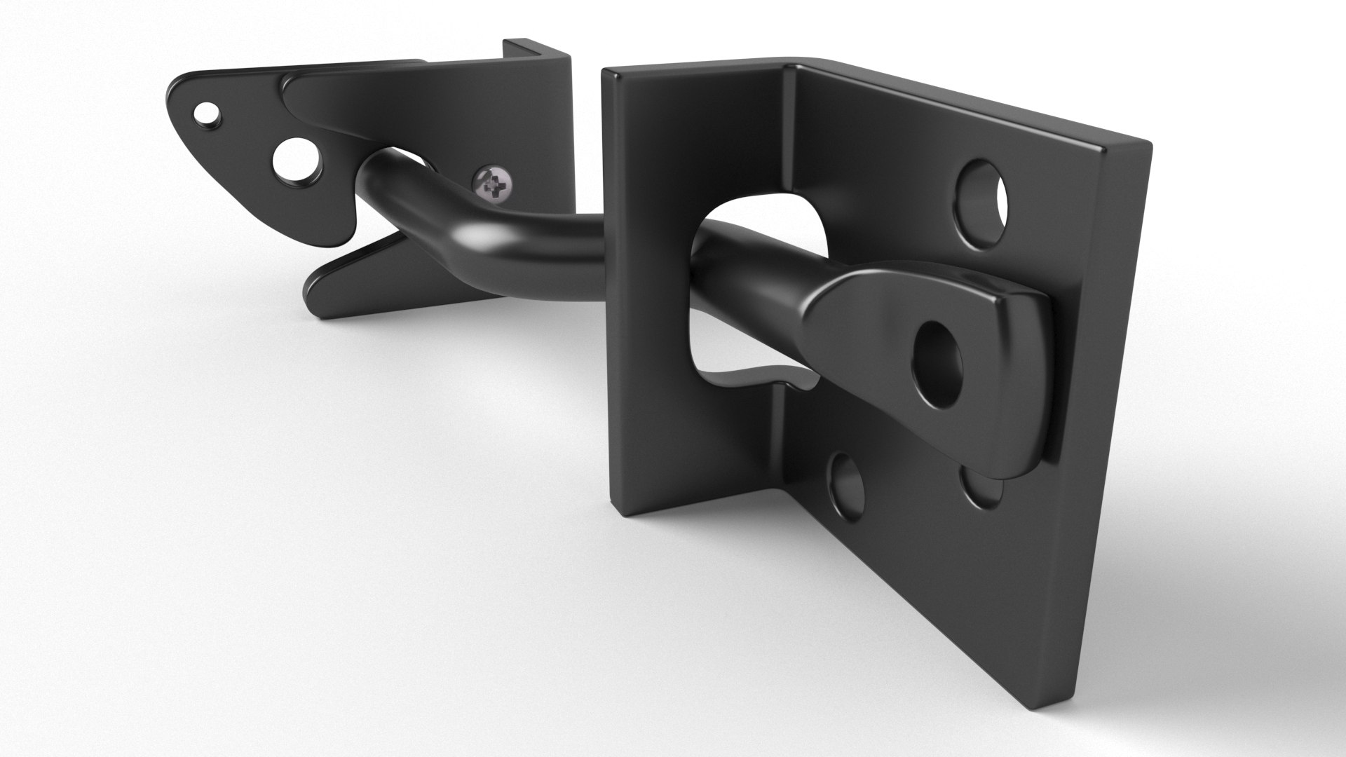 3D Heavy Duty Gate Latch Model - TurboSquid 1965560