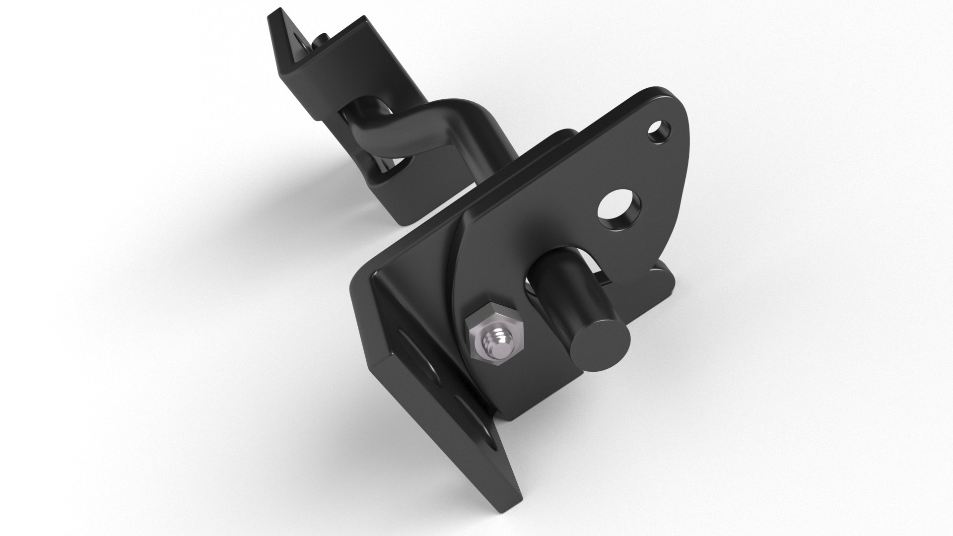 3D Heavy Duty Gate Latch Model - TurboSquid 1965560