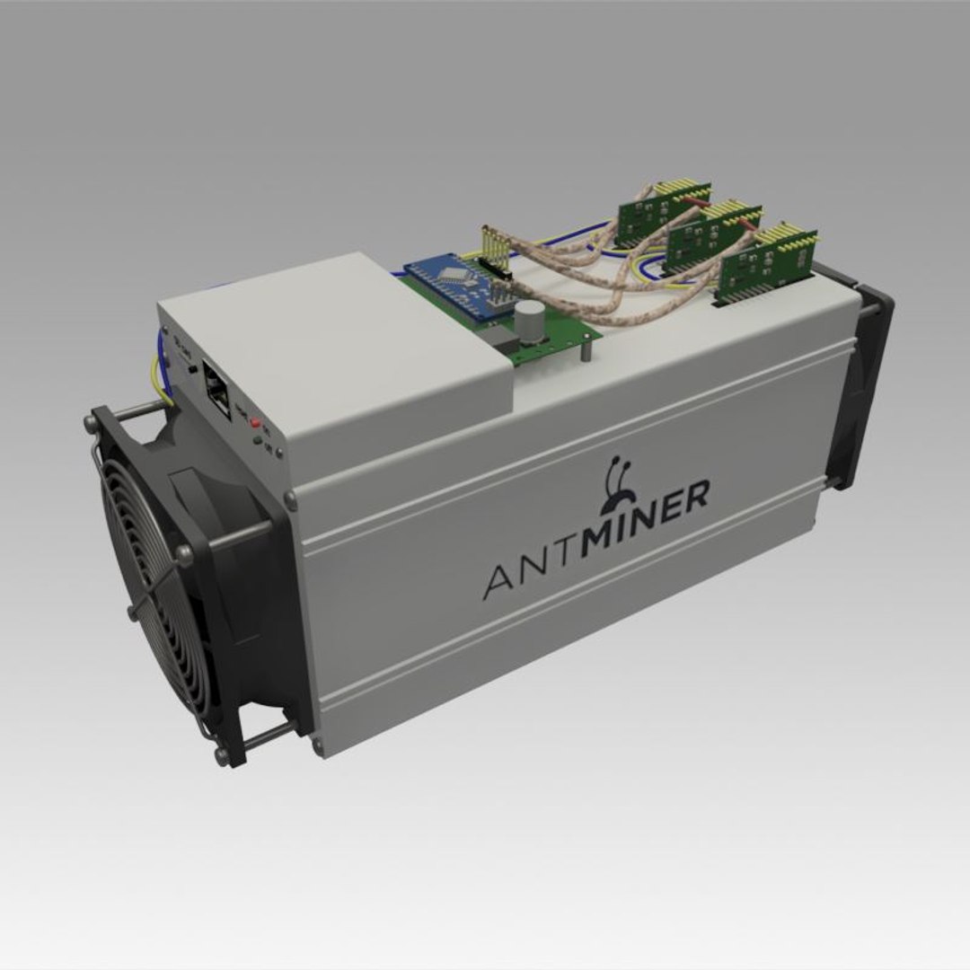 Miner antminer ant 3D model - TurboSquid 1349018