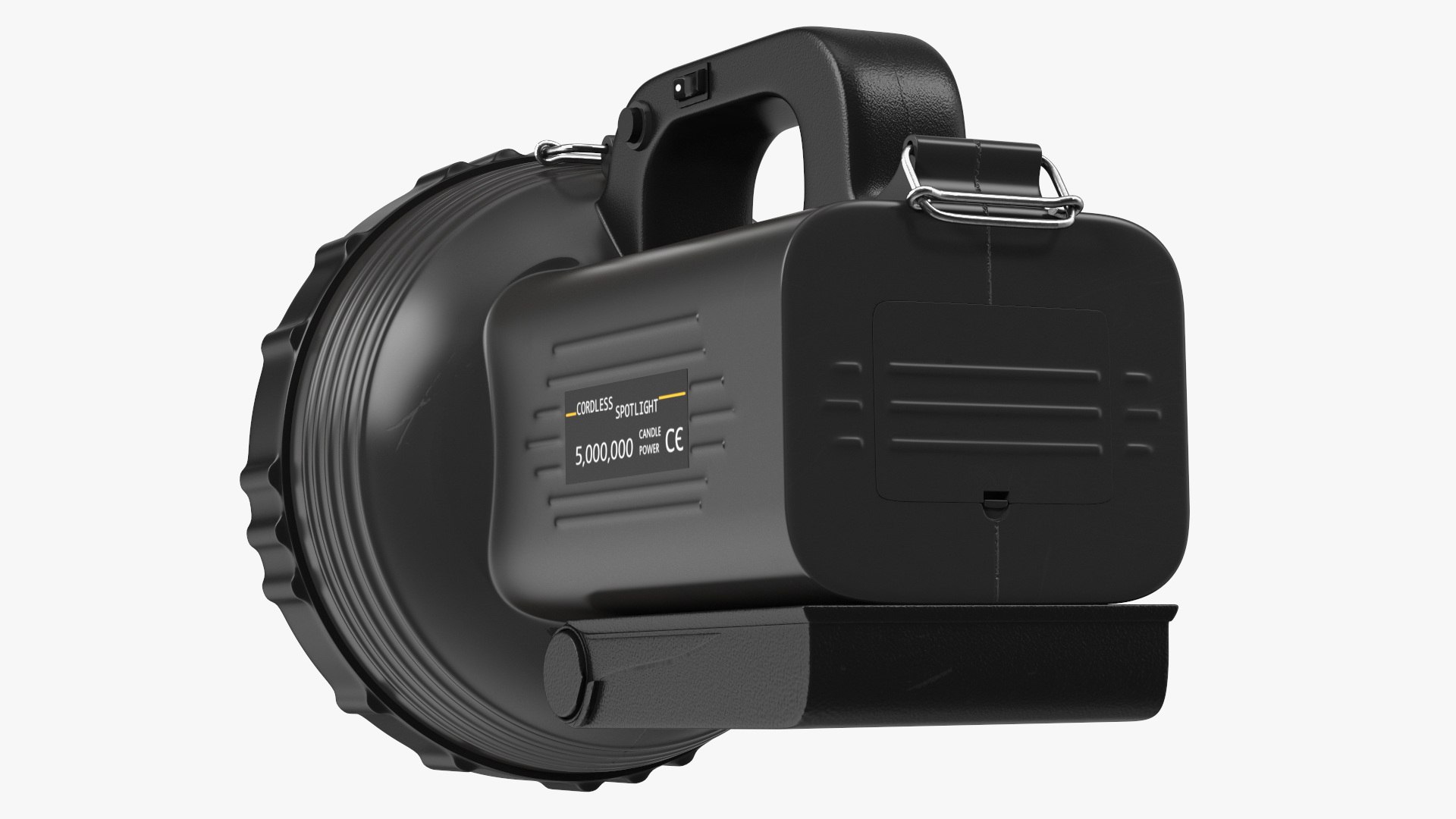 Digitals Long Range LED Searchlight Black Model - TurboSquid 2149910