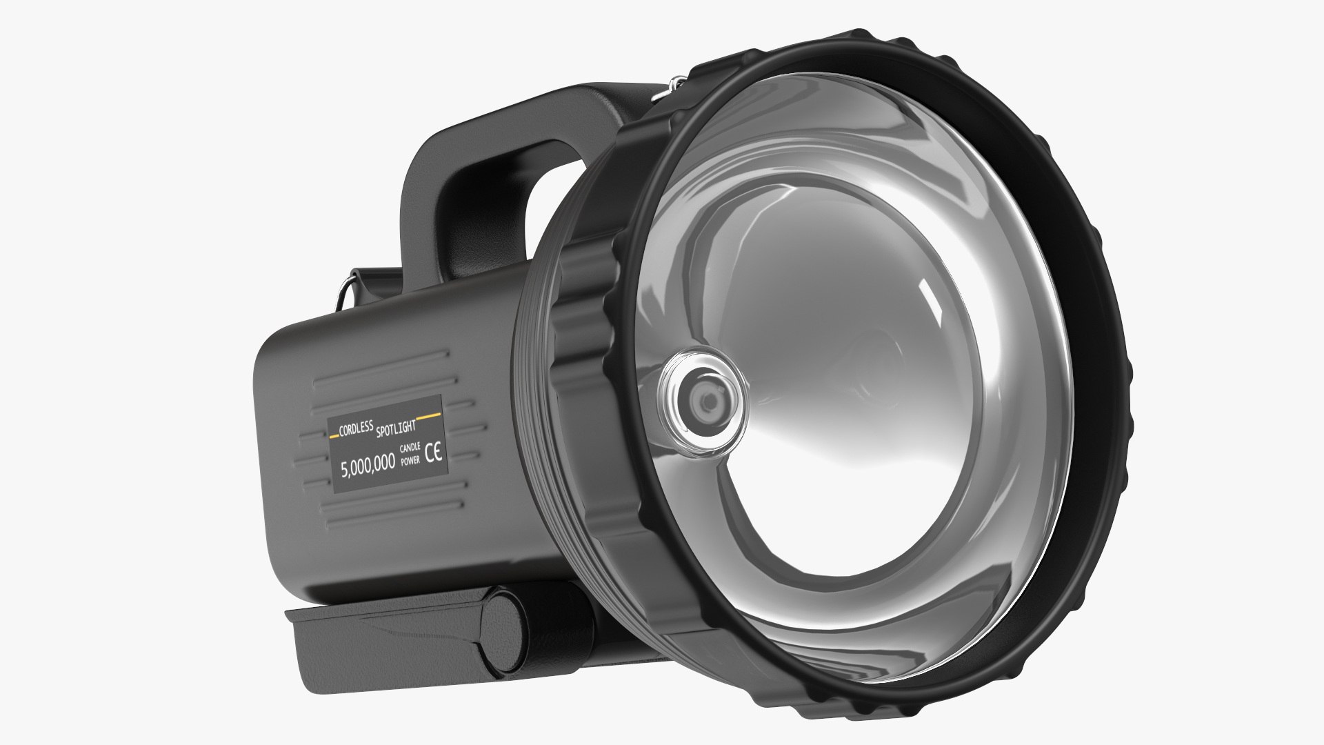 Digitals Long Range LED Searchlight Black Model - TurboSquid 2149910