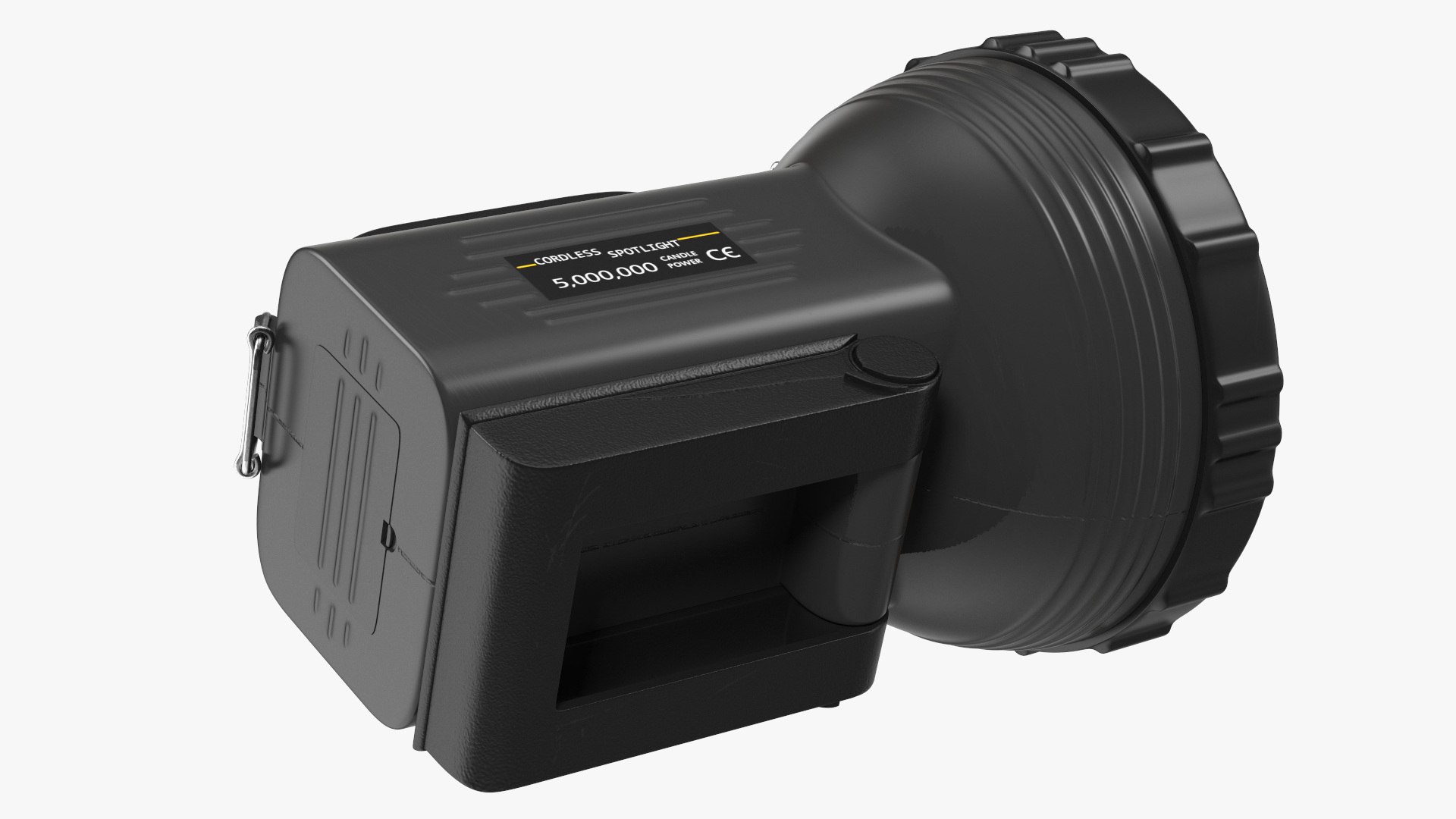 Digitals Long Range LED Searchlight Black Model - TurboSquid 2149910