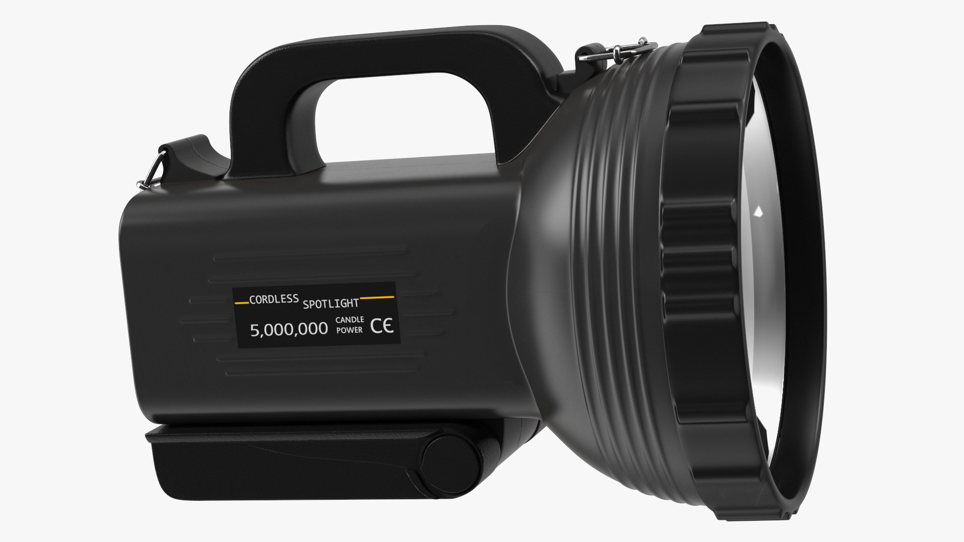 Digitals Long Range LED Searchlight Black Model - TurboSquid 2149910