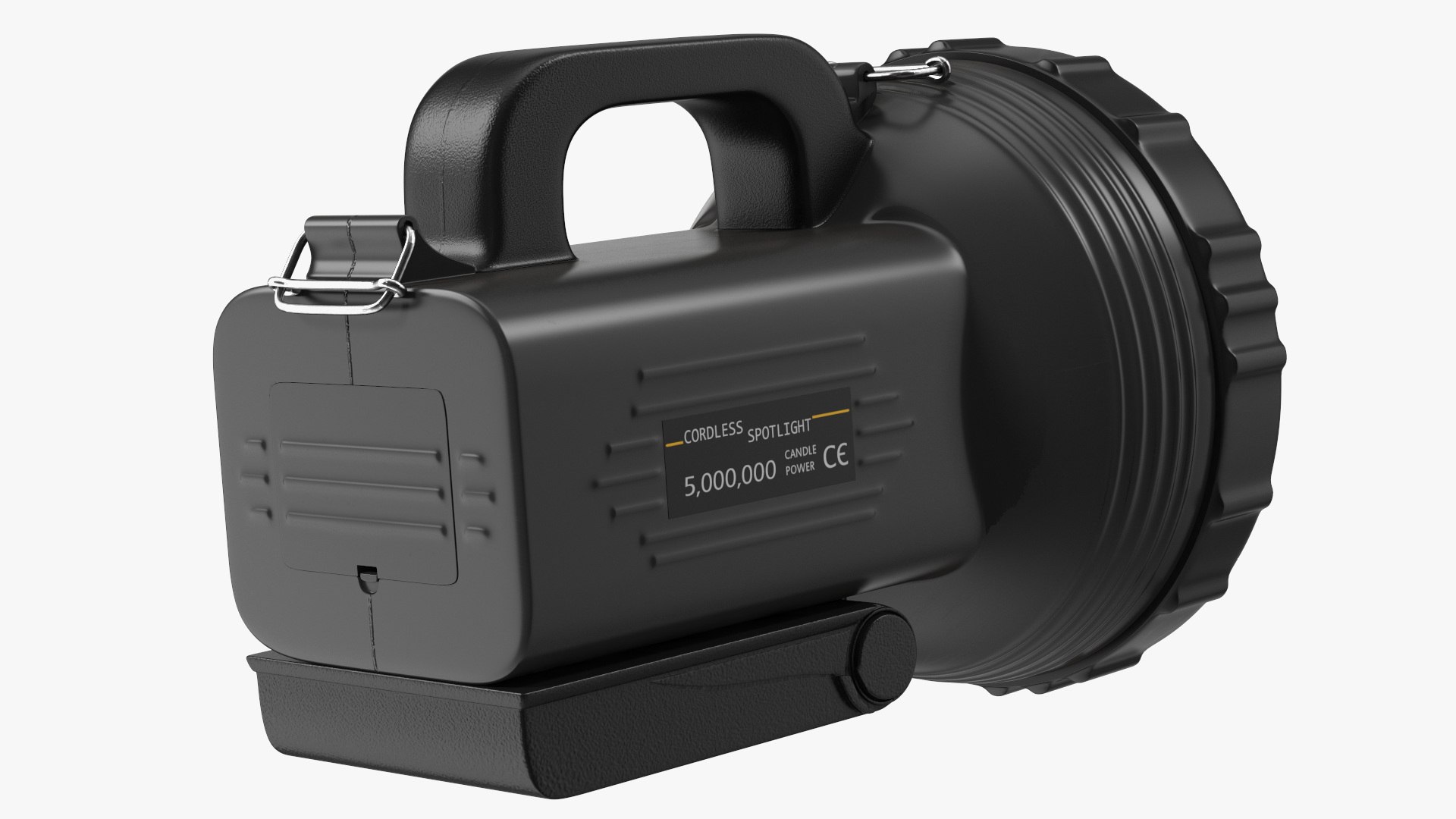 Digitals Long Range LED Searchlight Black Model - TurboSquid 2149910