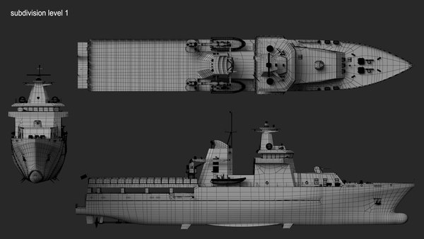 3D arafura class opv vessel ship - TurboSquid 1486005