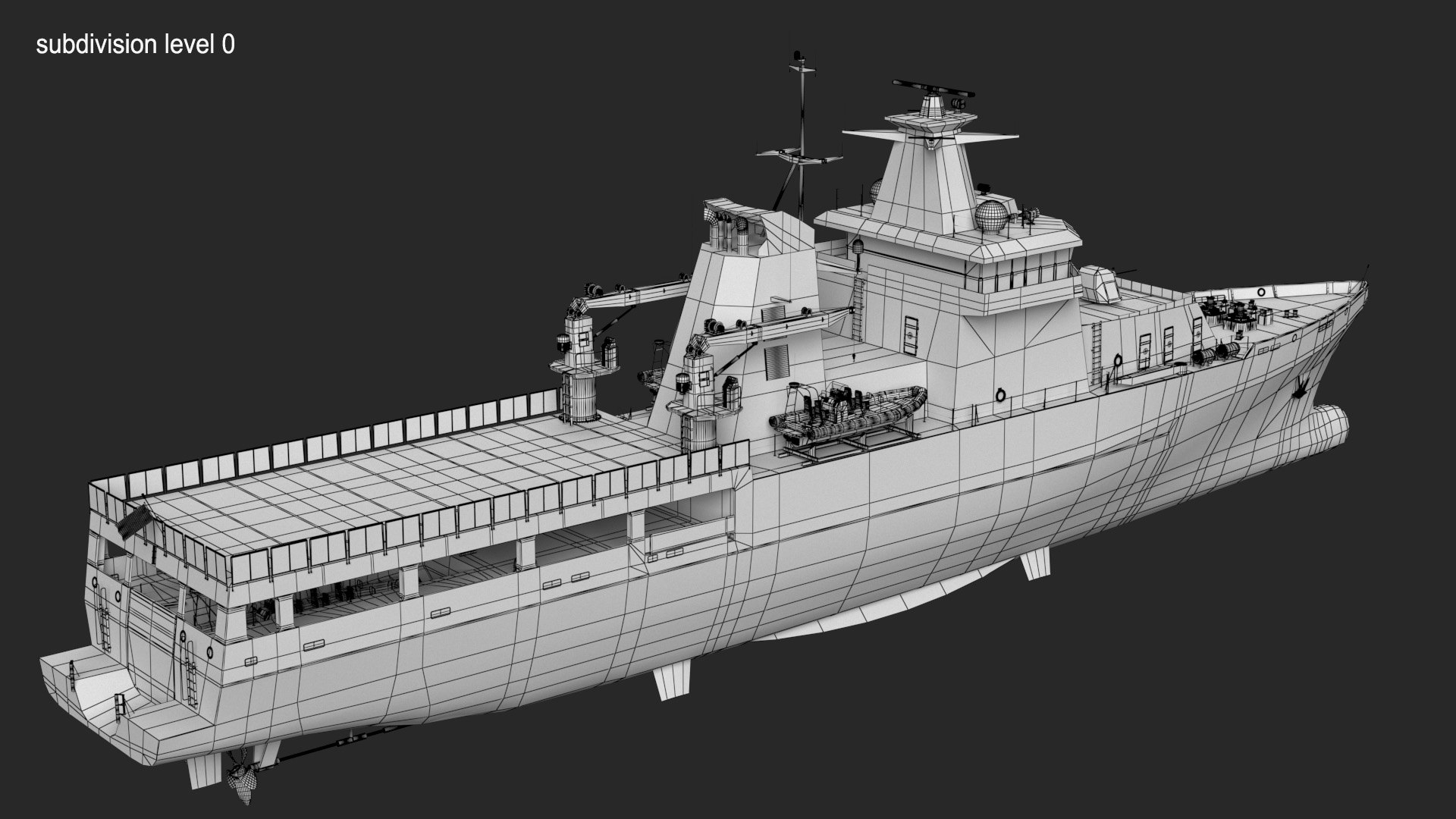3D arafura class opv vessel ship - TurboSquid 1486005