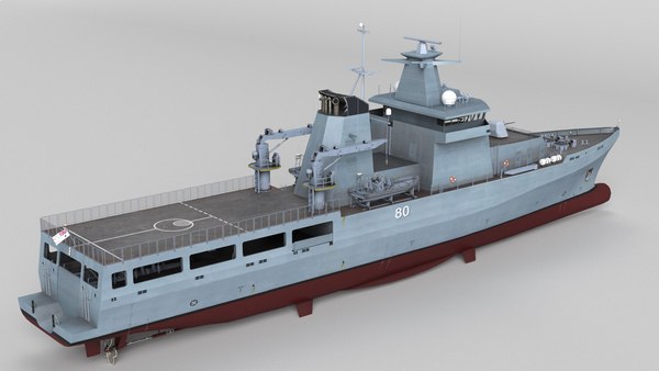 3D arafura class opv vessel ship - TurboSquid 1486005