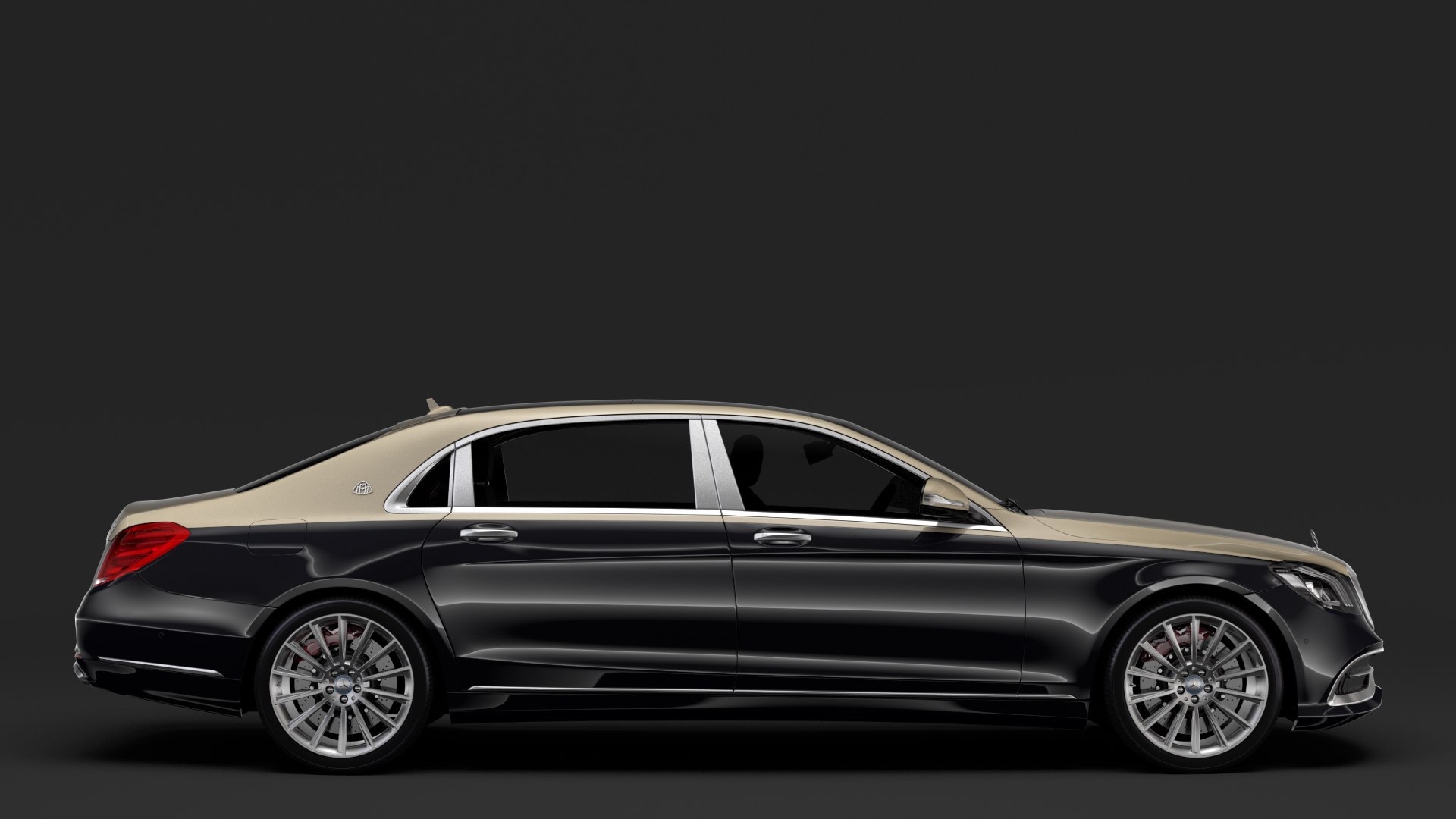 3D Mercedes Maybach S 560 Model - TurboSquid 1284498