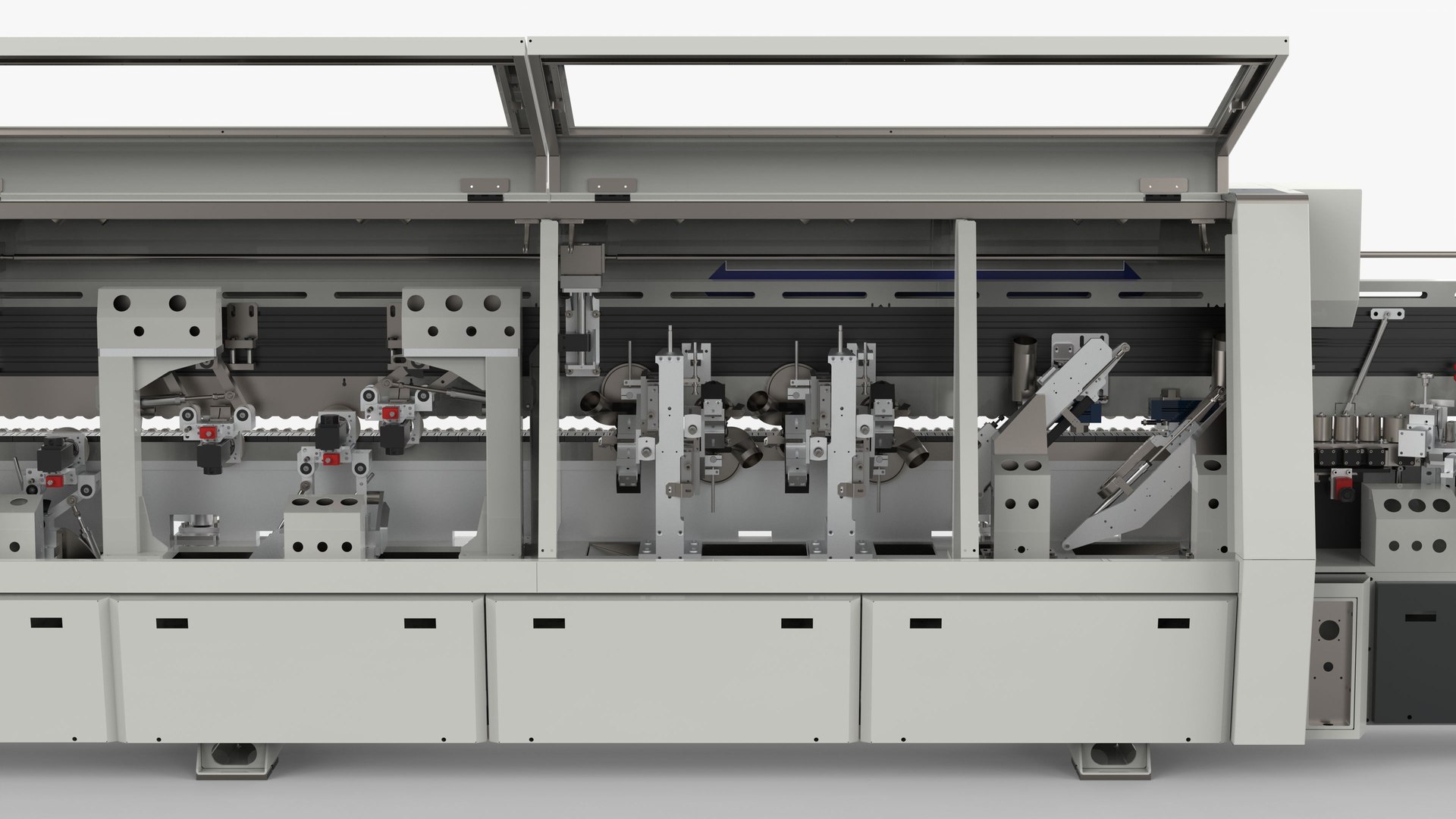 3D Model Automatic High Speed Edge Banding Machine - TurboSquid 1945253