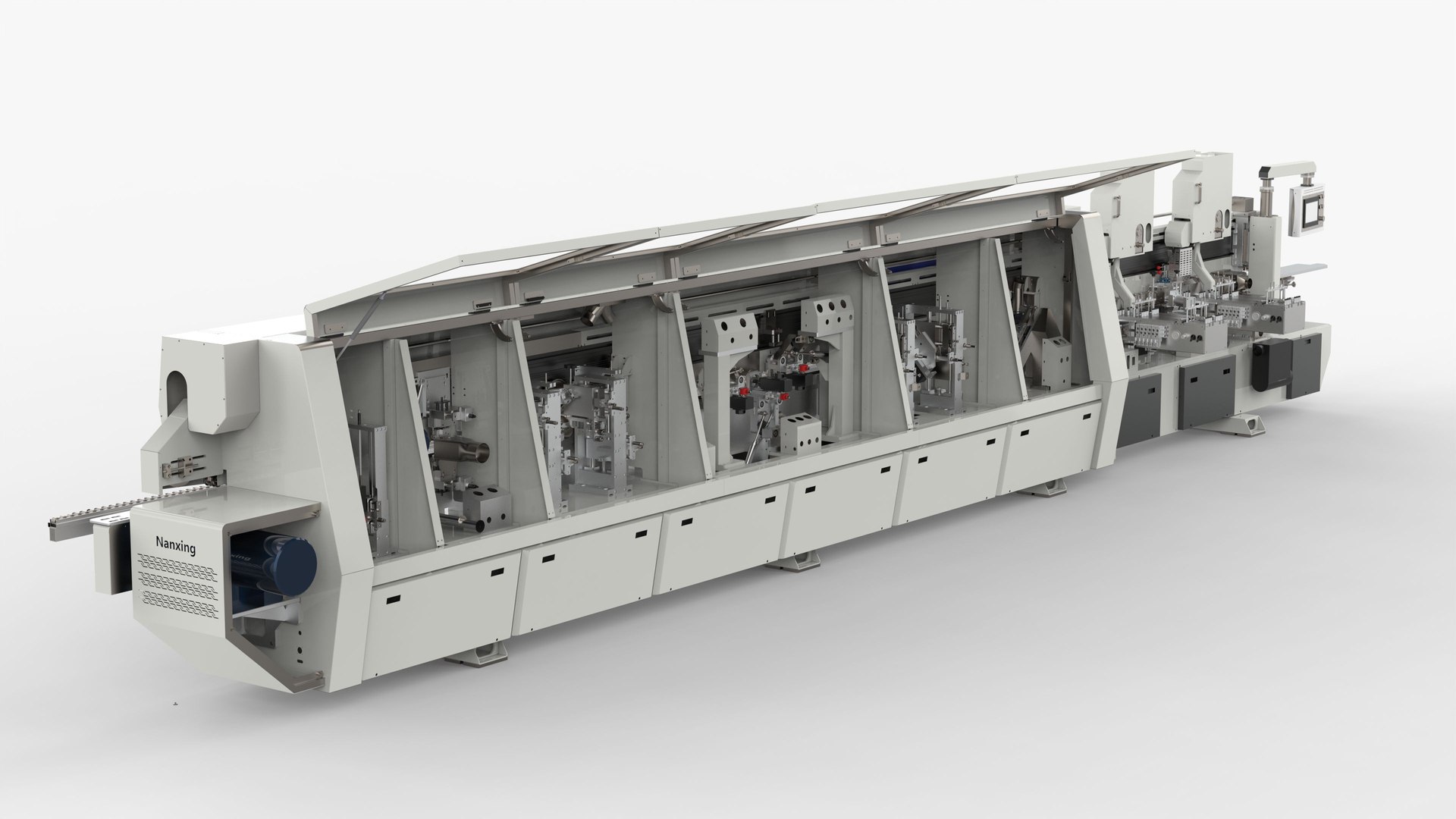 3D Model Automatic High Speed Edge Banding Machine - TurboSquid 1945253